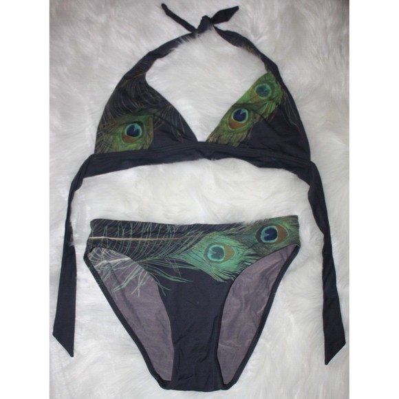Jets | Swim | Jets By Jessica Allen Womens 2piece Peacock Bikini ...